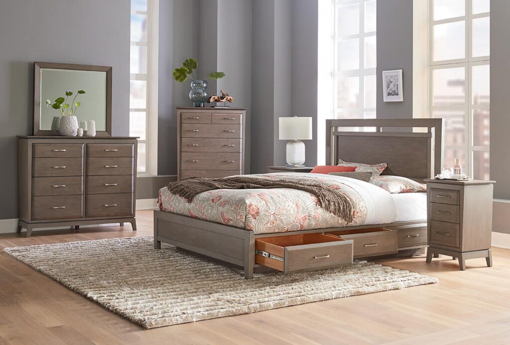 2218AST Ellison Queen Panel Storage Bed – Whittier Wood Furniture