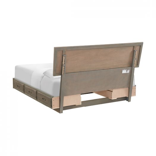 2237AST Ellison King Adjustable Storage Bed – Whittier Wood Furniture